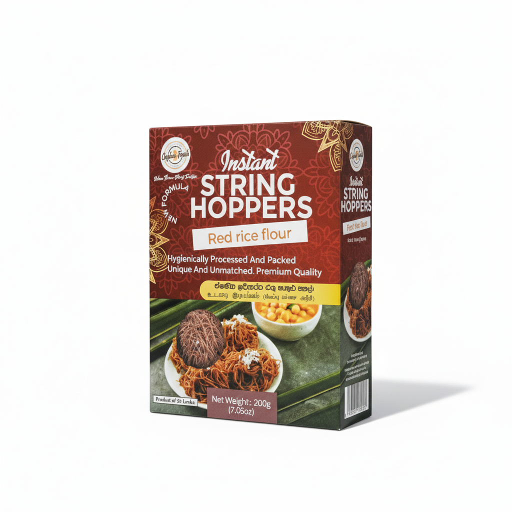 Instant String Hopper (Red) – Ceylan Foods